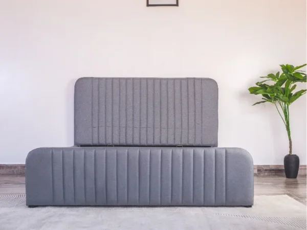 Lunar Storage Bedframe - Sleepio Mattress